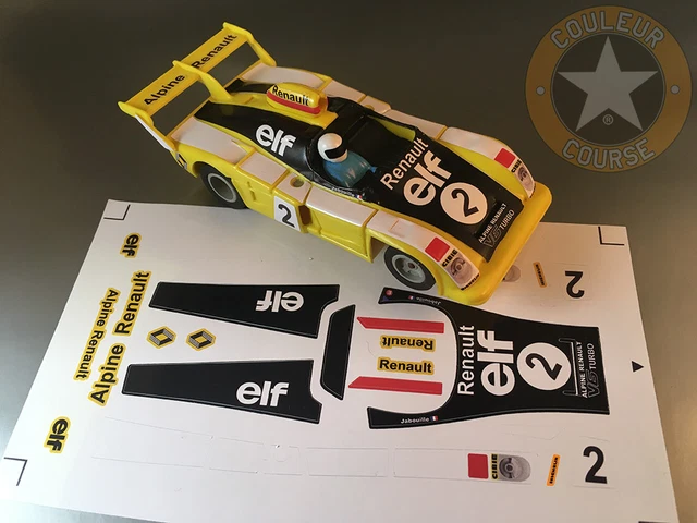 STICKERS POUR ALPINE A441 LE MANS JOUEF 1/40eme OU LEXAN 1/8eme NO ...