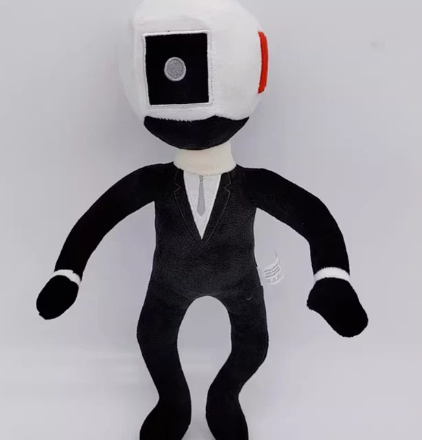SKIBIDI TOILET MULTIVERSE Plush Toilet Person Doll White Surveillance ...