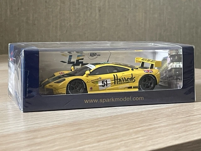 SPARK S6675 MCLAREN F1 GTR #51 Harrod’s 3rd 24h Le Mans 1995 1/43 EUR ...
