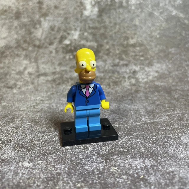 LEGO MINIFIGURE FIGURE Homer Simpson The Simpsons NEW Loose From ...