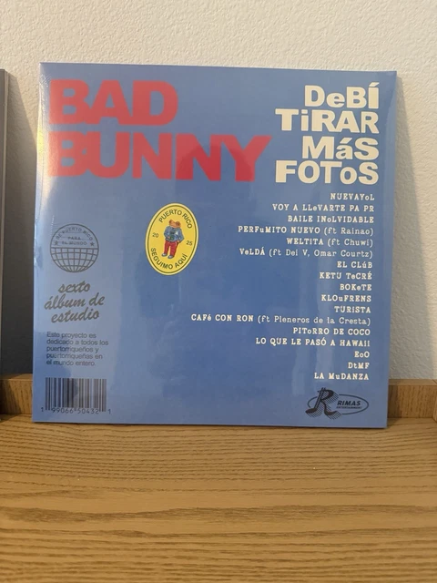 BAD BUNNY DEBI Tirar Mas Fotos DTMF Vinyl Vinilo Gatefold 2 Album - NEW SEALED £135.50 - PicClick UK