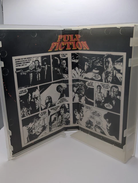 PULP FICTION VHS Tape Quentin Tarantino Film Touchstone Home Video ...