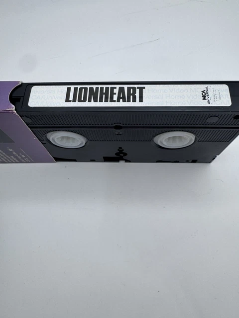 LIONHEART VHS - Jean Claude Van Damme + Brian Thompson + Sheldon ...