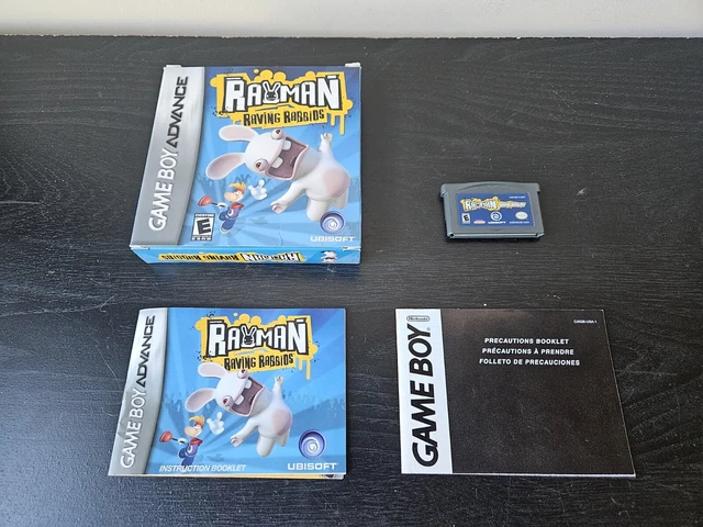 RAYMAN RAVING RABBIDS (Nintendo Game Boy Advance, 2006) Complete CIB £ ...
