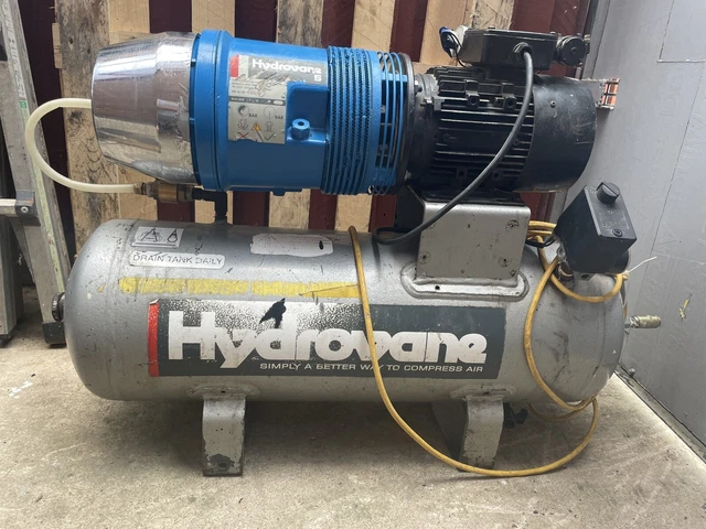 HYDROVANE 5, Single Phase 50 Litres Air Compressor £550.00 - PicClick UK