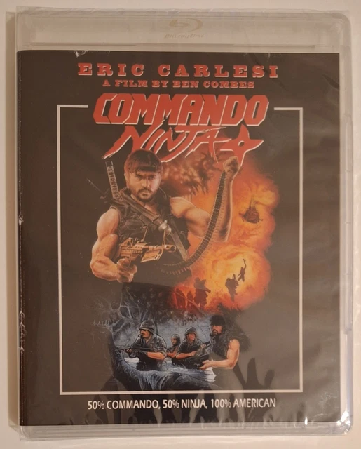 COMMANDO NINJA REGION Free Blu-ray - Vinegar Syndrome - New & Sealed £ ...