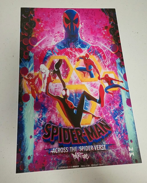 Spider-man: Across The Spider-verse (2023) 18x12” Movie Poster Brand 