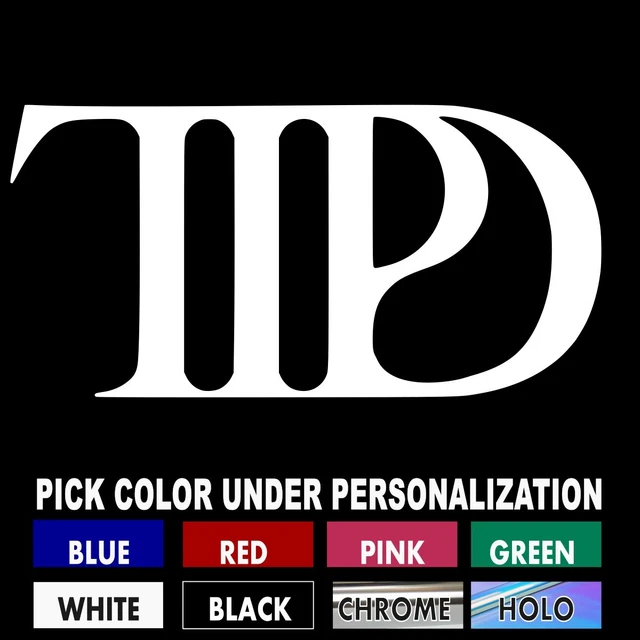 TTPD DECAL STICKER - Taylor Swift The Tortured Poets Department $3.50 ...