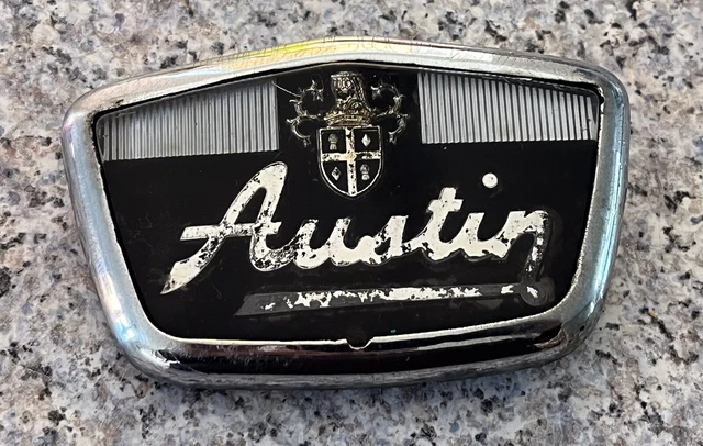 CLASSIC AUSTIN MINI Badge Mk1 Bonnet Van Estate Saloon Stamped Lucas 3 ...
