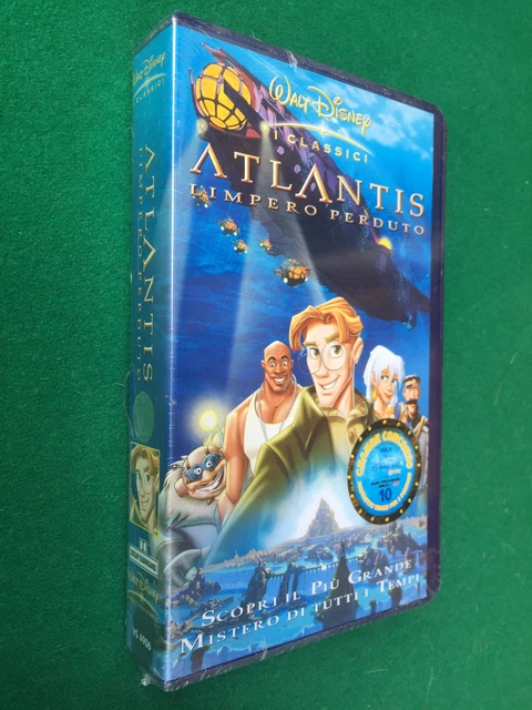 VHS WALT DISNEY ATLANTIS L'IMPERO PERDUTO (ITA 2002) VS 4906 NUOVO ...