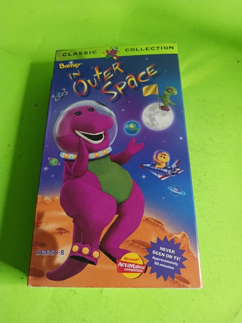 BARNEY - BARNEY in Outer Space [VHS] - Buono EUR 31,02 - PicClick IT
