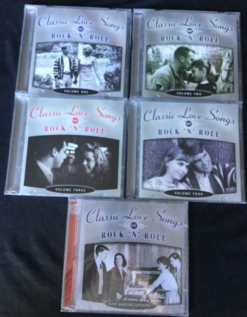 CLASSIC LOVE SONGS of Rock 'n' Roll 9 x CD full Original Series Set ...