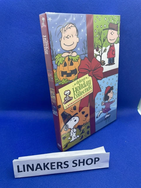PEANUTS CHARLIE BROWN Snoopy Movie DVD Box Set Classic Deluxe Holiday ...