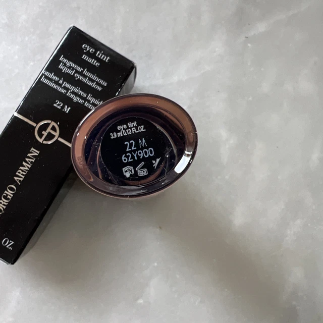 GIORGIO ARMANI EYE Tint Matte Liquid Eyeshadow 3.9ml BNIB Shade 22 M ...