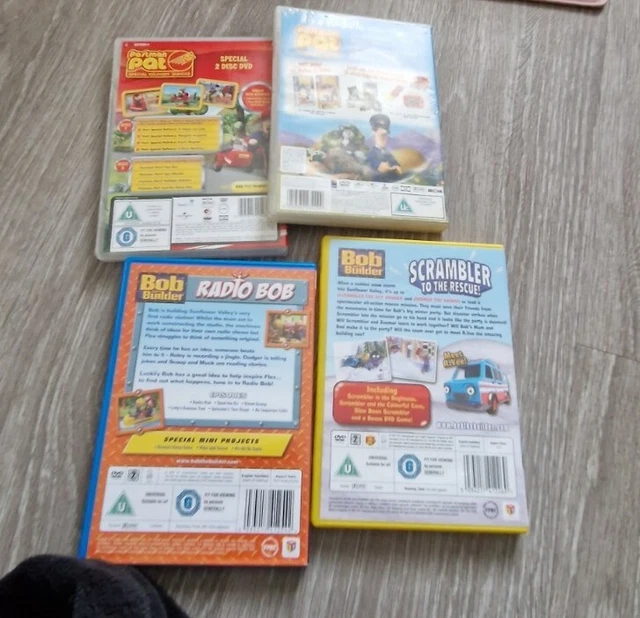 BOB THE BUILDER And Postman Pat Dvds EUR 3,51 - PicClick IT