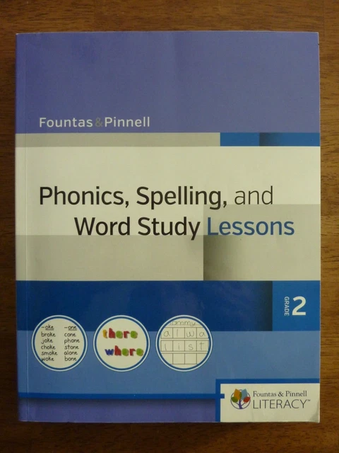 FOUNTAS & PINNELL: Phonics, Spelling & Word Study Lessons (Grade 2 ...