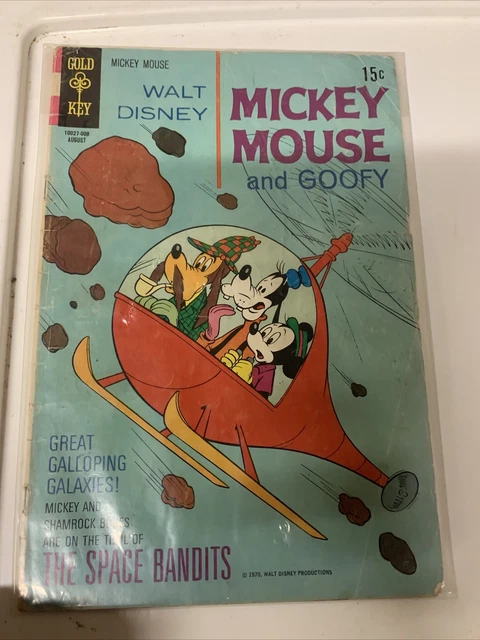 WALT DISNEY'S MICKEY Mouse and Goofy Gold Key Vintage $18.00 - PicClick CA