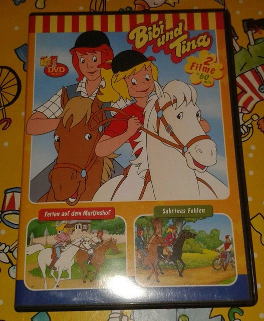 BIBI & TINA DVD Ferien auf dem Martinshof & Sabrinas Fohlen 2 Blocksberg Filme EUR 5,00 ...