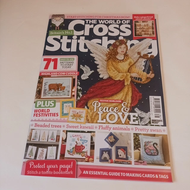 THE WORLD OF Cross Stitching Magazines - £5.00 - PicClick UK