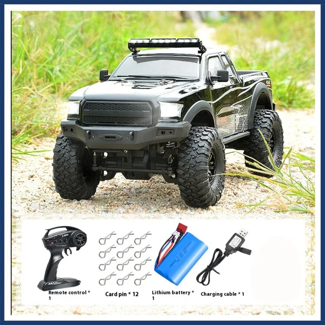 REMOTE CONTROL CAR 2.4g 4wd Rc All-terrain 15km/h 1:10 Off-road ...