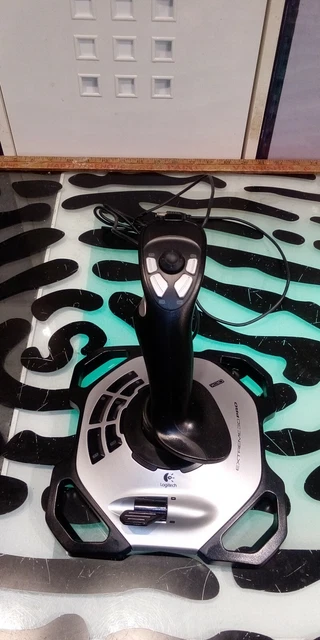 LOGITECH EXTREME 3D PRO X3D PC Computer Joystick Flightstick Untested ...