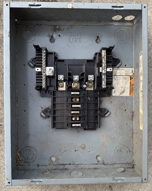 SQUARE D QO Load Center Panel 125A 3-Phase 12-Circuit – Type 1 ...