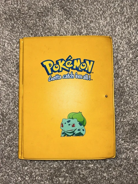 VINTAGE POKEMON GOTTA Catch 'Em All! Bulbasaur Pokemon Card Binder Used ...