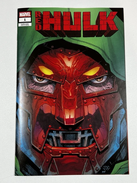 RED HULK #1 (2025) PX Exclusive Cassara Variant ~ Dr Doom ~ Marvel ...
