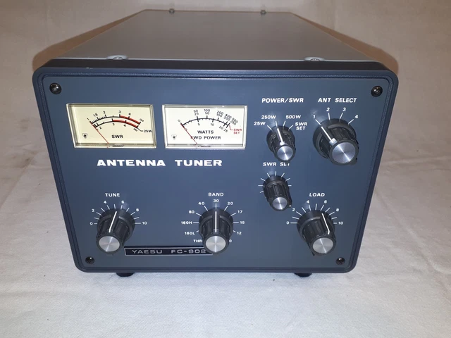 YAESU FC-902 ANTENNA TUNER - Nice clean original condition unit. £198. ...