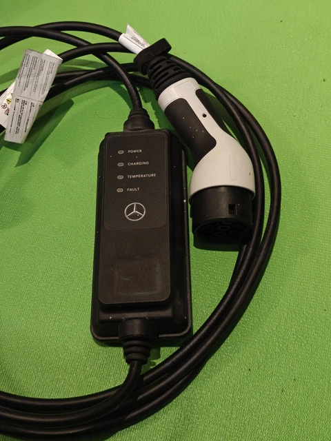 GENUINE MERCEDES CHARGER Cable Electric Hybrid 3Pin Home Charging Plug ...