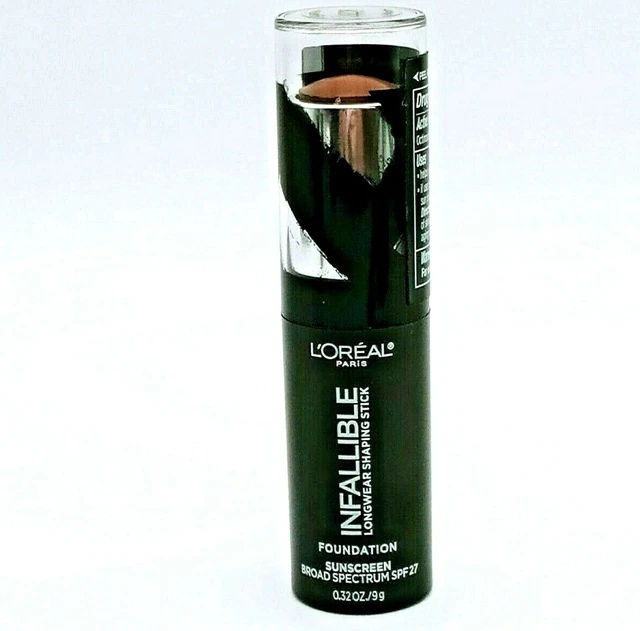 L'ORÉAL PARIS INFALLIBLE Longwear Shaping Stick Foundation ~ 5% SPF 27 ...