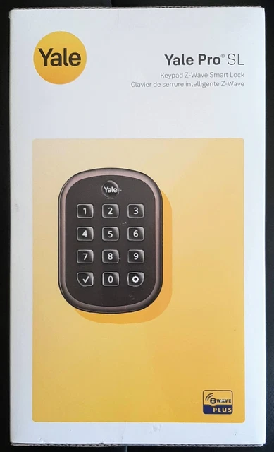 YALE PRO SL Keypad Z-Wave Smart Lock (YRD136-ZW2) - NEW £132.07 ...
