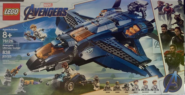 LEGO 76126 MARVEL Avengers Endgame Avengers Ultimate Quinjet New ...
