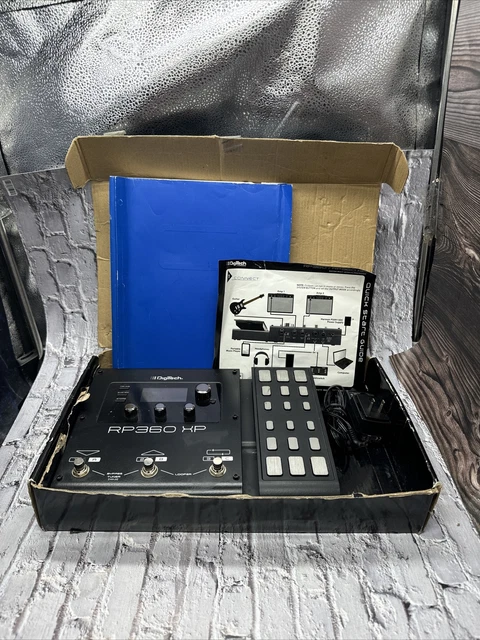 DIGITECH RP360XP MULTI-EFFECTS Guitar Effect Pedal w/ Power Supply ...