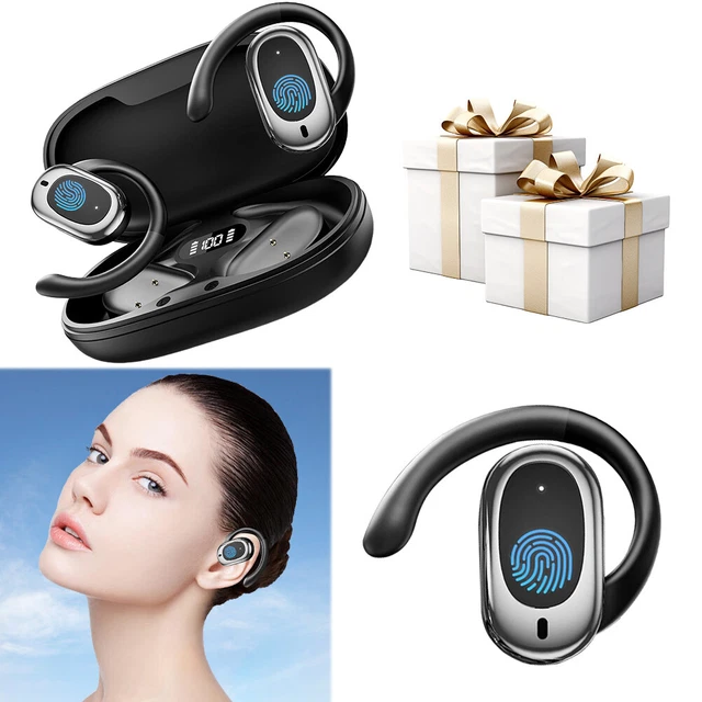 BLUETOOTH-COMPATIBLE TWS 3-IN-1 Real-Time AI Translator Open-Ear ...