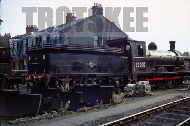35MM SLIDE BR British Railways Steam Loco 65288 Class J36 Dunfermline ...