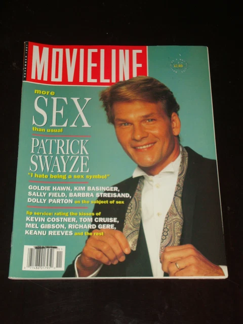 MOVIELINE MAGAZINE 1991, Patrick Swayze, Goldie hawn, Kim Basinger ...