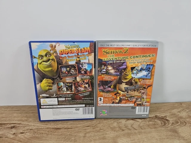 PLAYSTATION 2 (PS2) Shrek Games Bundle - Shrek 2 - Shrek Super Slam ...
