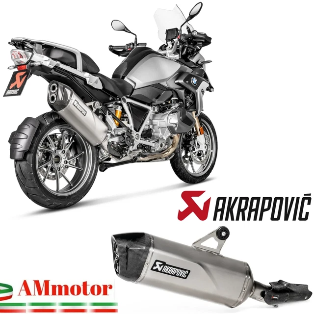 AKRAPOVIC BMW R 1250 GS 2019 Pot D Echappement Moto Silencieux Titane ...