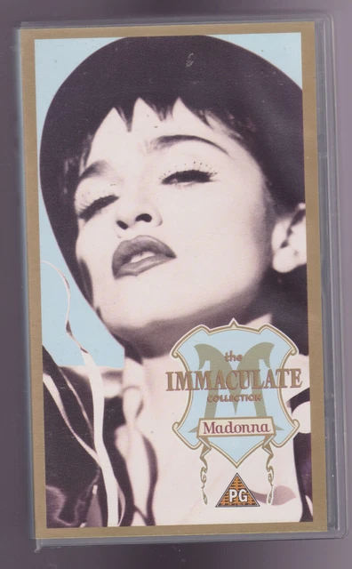 MADONNA ~ THE Immaculate Collection (VHS/SH) Music VHS Video tape EUR ...