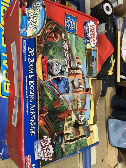 THOMAS AND FRIENDS trackmaster Zip, Zoom&Logging Adventure £40.00 ...