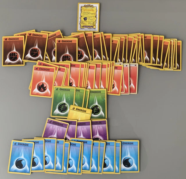 LOT DE 76 Cartes pokémon Wizard Set de Base Energie EUR 12,00 - PicClick FR
