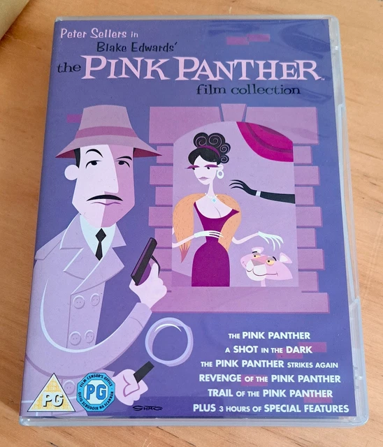 THE PINK PANTHER Film Collection Dvd Box Set Peter Sellers Blake ...
