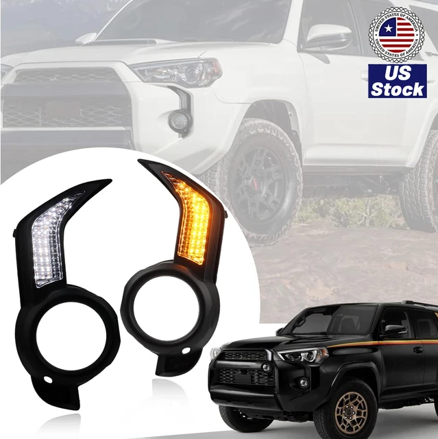LED DAYTIME RUNNING Light Front Fog L Turn Signal for Toyota 4Runner ...