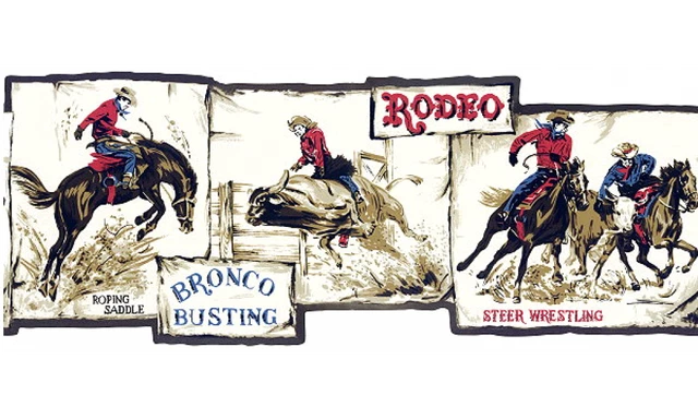 Rodeo Wallpaper Border