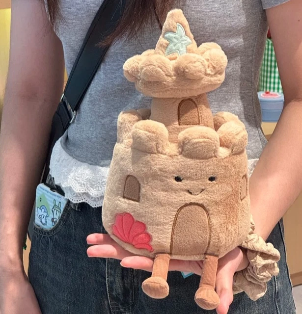 JELLYCAT SAND CASTLE Soft Toy with Dust Bag - BNWT, Summertime Fun ...