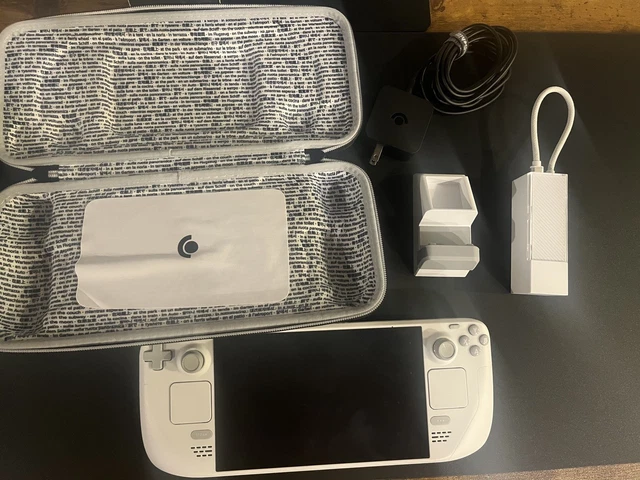 VALVE STEAM DECK Oled White 1TB Limited Edition PC / Gaming Console ...