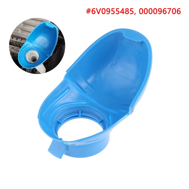 CAR WIPER WASHER Fluid Reservoir Tank Water Spray Bottle Cover Blue Cap ...