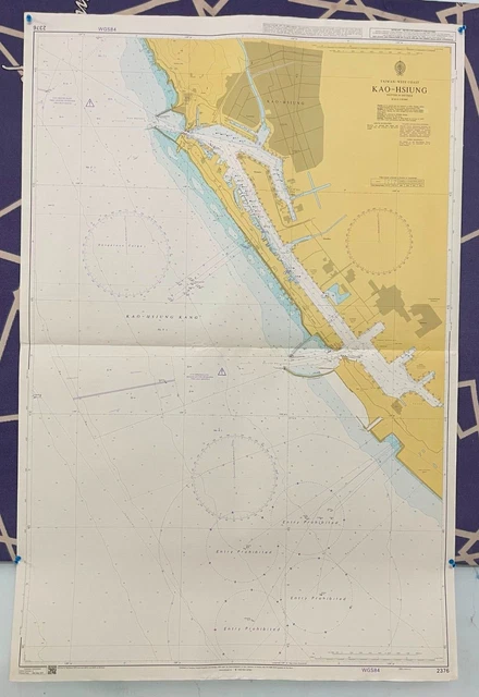 ADMIRALTY 2376 TAIWAN WEST COAST KAO HSIUNG Map Chart Maritime Genius ...