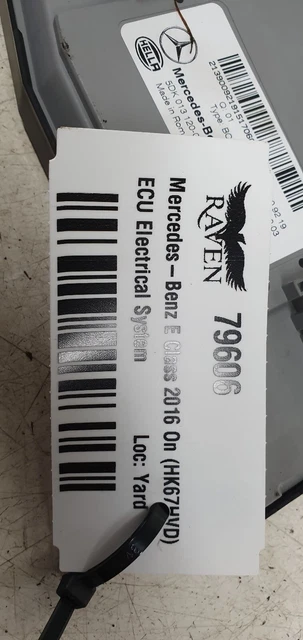 MERCEDES BENZ E Class W213 Sam Control Module Ecu 2015-2022 A2139009219 ...